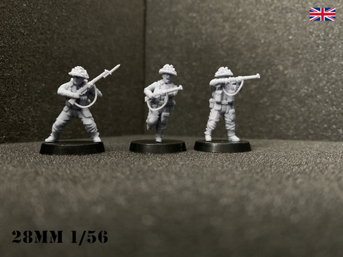 British Army Mid Late Rifleman Team 3 | Premium Miniatures