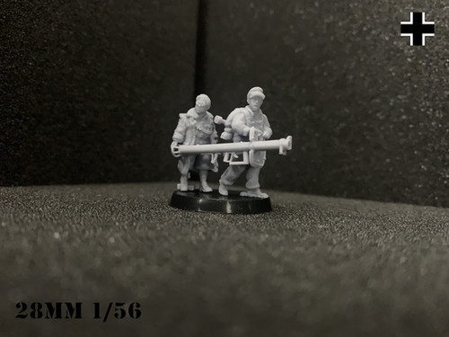 German Volkstruum Panzerschreck Team | Premium Miniatures