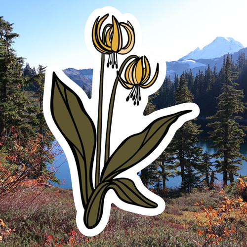 Alpine Lily Die-cut | Hyalite Designs