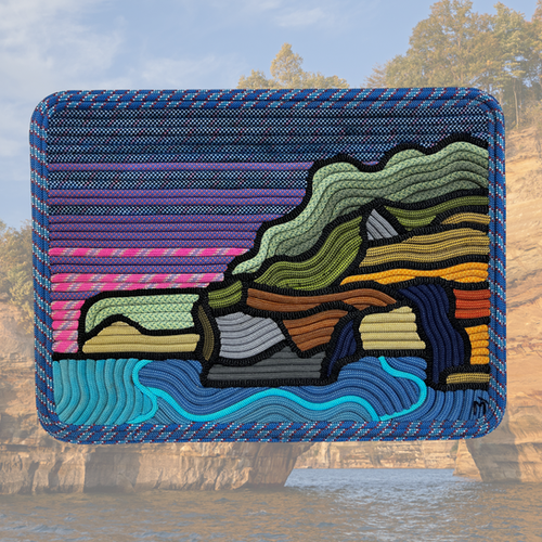 "Lovers Leap"18"x24" Maggie Lee | Hyalite Designs