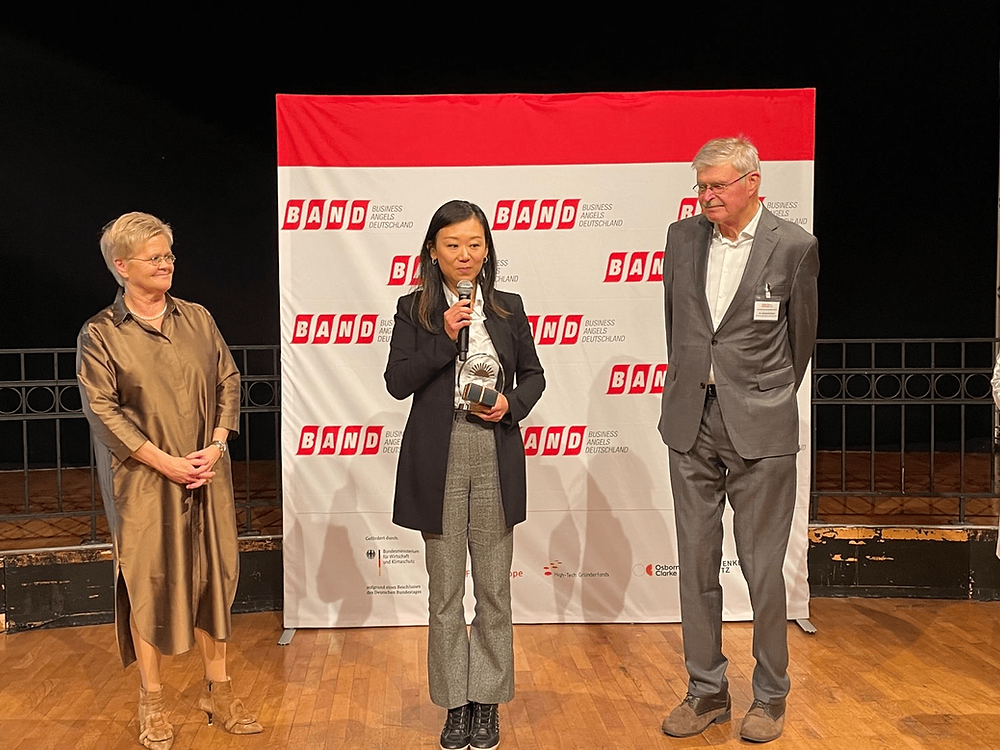 Lin Gong-Deutschmann from Sweden wins the award “Europe’s Female Angel ...