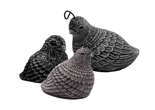 Quail Figures | The Trophy Den