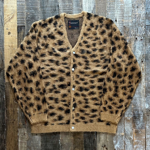 TOWNCRAFT シャギー ラグランカーディガン | BIZARRE GREEN