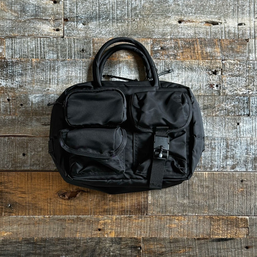 BAICYCLON MULTI POCKETS BOSTON BAG lot.BCL-82 | BIZARRE GREEN