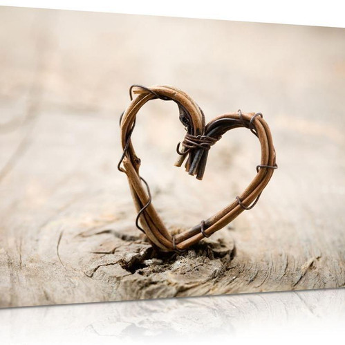 Rustic Heart Canvas | Novielo London