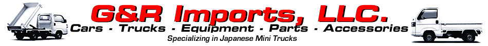 G&R Imports, LLC Japanese Mini Trucks