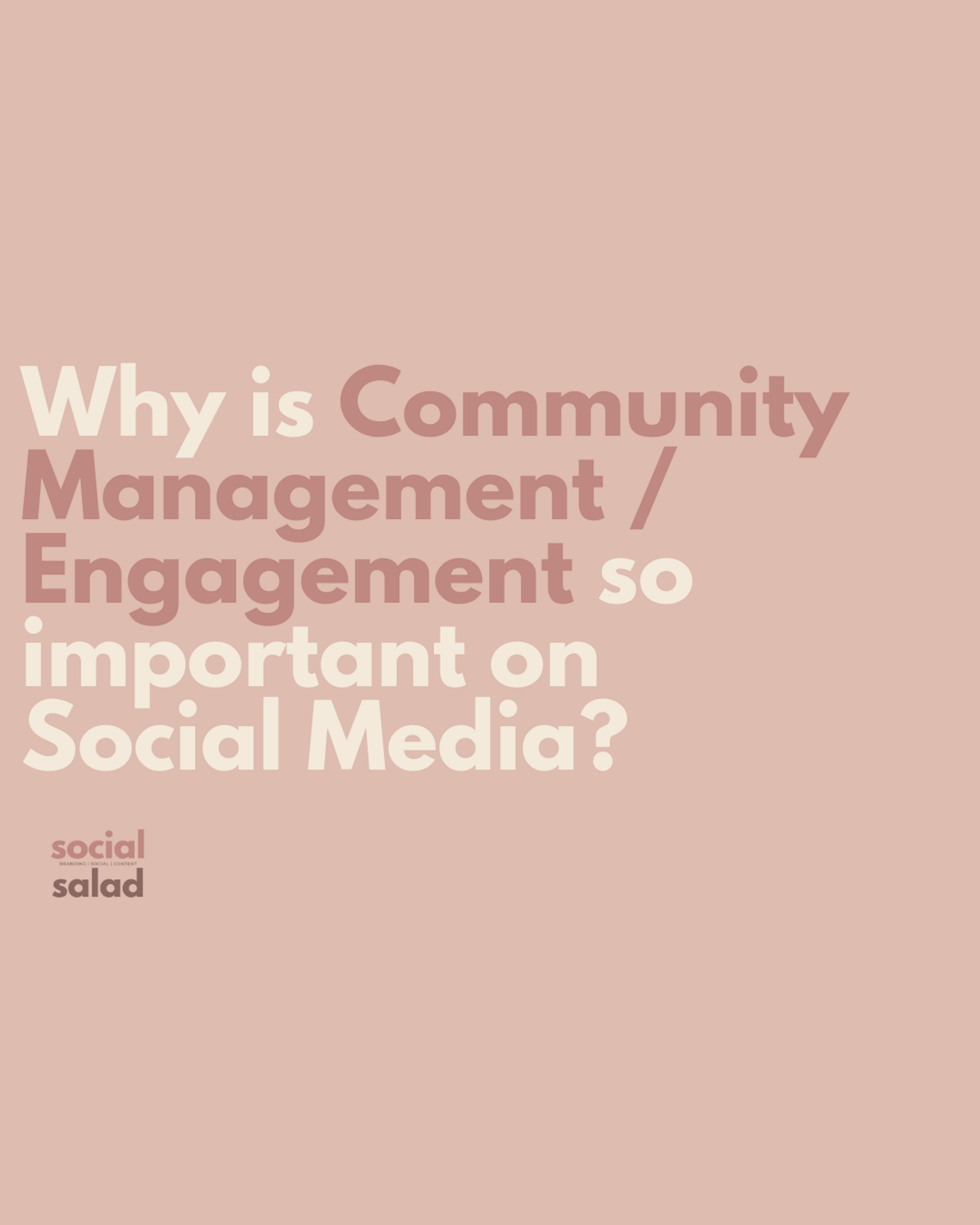 Why is Community Management so important on Social Media?