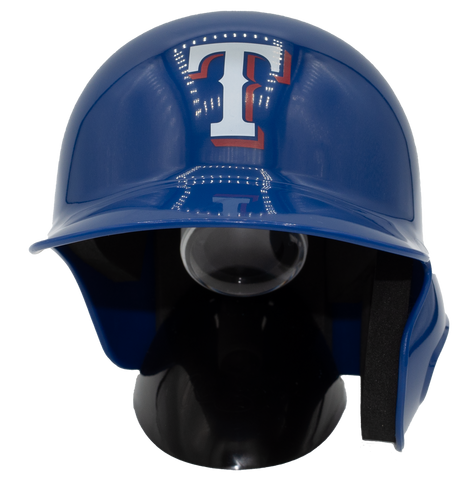 Texas Rangers MLB Team Logo Mini Batting Helmet | Showball
