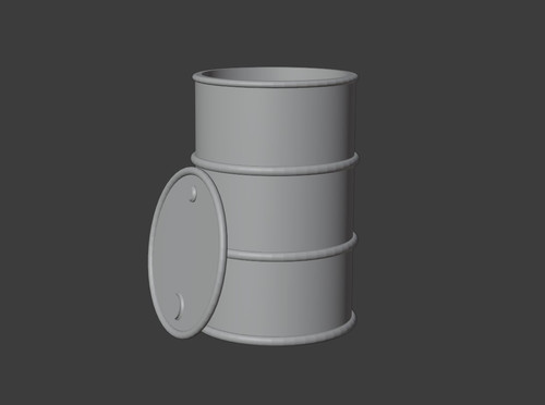 Open-lid 200L barrels - 4 pcs | Scale23