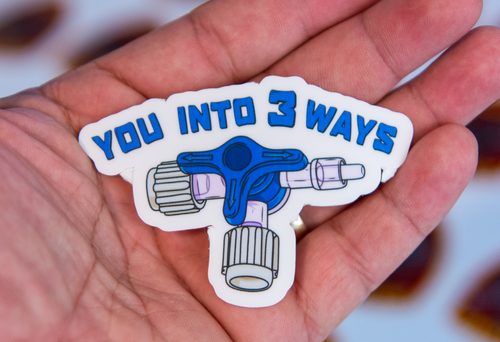 3 Way Sticker | Los Bomberos Custom