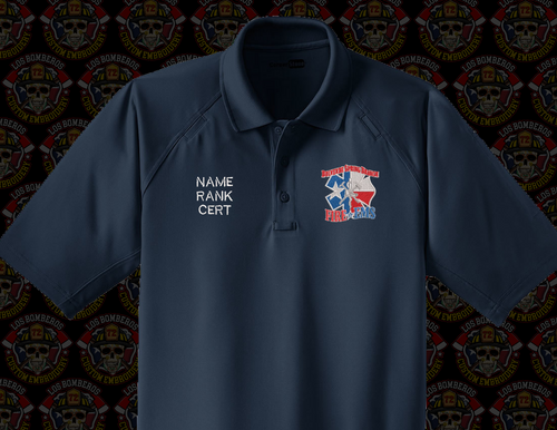 BSB Uniform Polo - Navy | Los Bomberos Custom