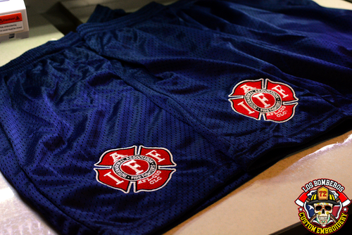 IAFF - A4 7 inch Inseam Shorts - No Pockets | Los Bomberos Custom