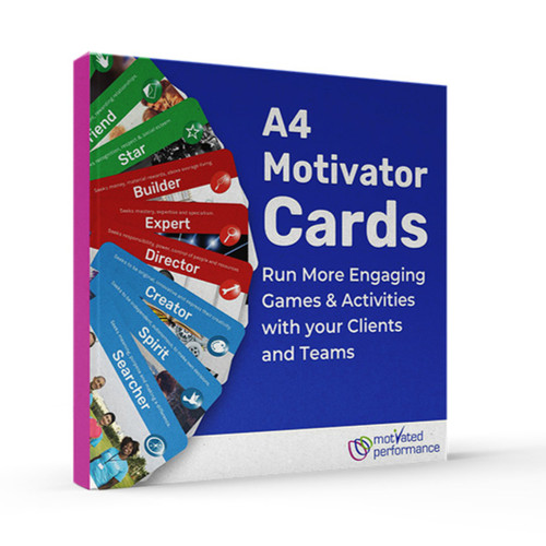 A4 Motivator Card Pack for Activities | Motivated Performance