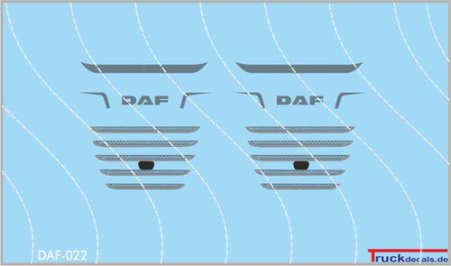 DAF 107 XF Dekor | Truckdecals
