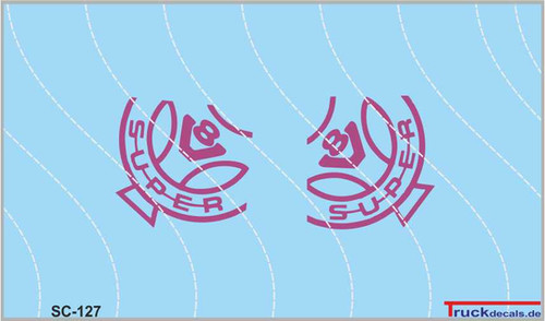Scania decor SUPER | Truckdecals