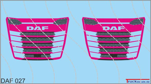 DAF XG & DAF XG+ Grill | Truckdecals