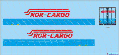 Nor-Cargo Kühlkofferauflieger | Truckdecals