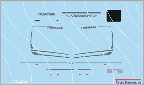 Scania New Streamline decor | Truckdecals