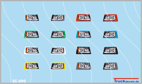 Scania Next Generation headlights | Truckdecals