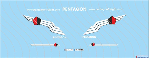 Pentagon MAN TGX XXL | Truckdecals