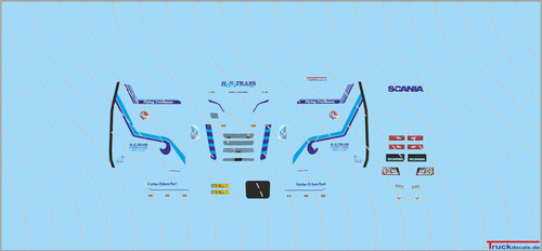 Hovotrans Scania Next Generation | Truckdecals
