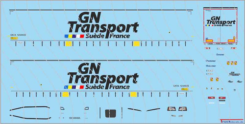 GN-Transport Scania Next Gen. Gardinenplanensattelzug | Truckdecals