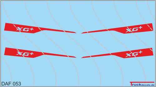 DAF XG+ Dekor | Truckdecals