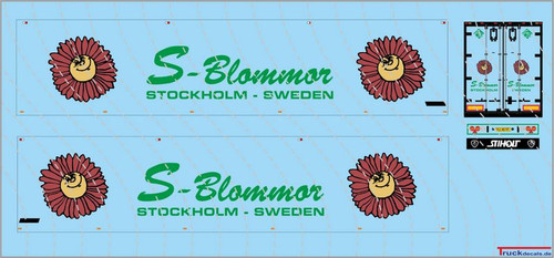 Steen M. Hansen/S-Blommor Megakühlkoffer | Truckdecals