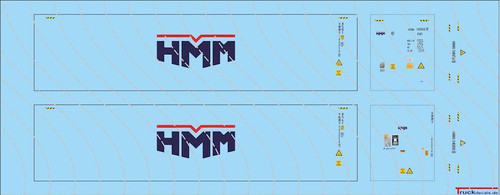 HMM 40ft Container Kühlcontainer | Truckdecals