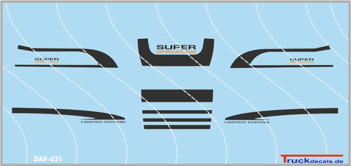 DAF 106 XF Dekor | Truckdecals