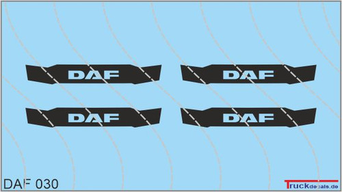 DAF XG & DAF XG+ Grill Mittelteil | Truckdecals