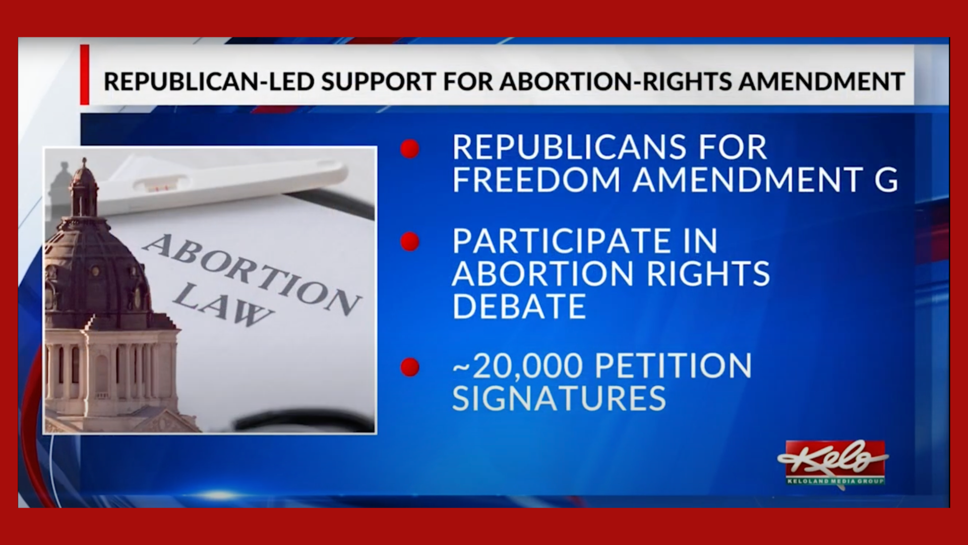 Join Republicans for Freedom Amendment G: End the South Dakota Abortion Ban
