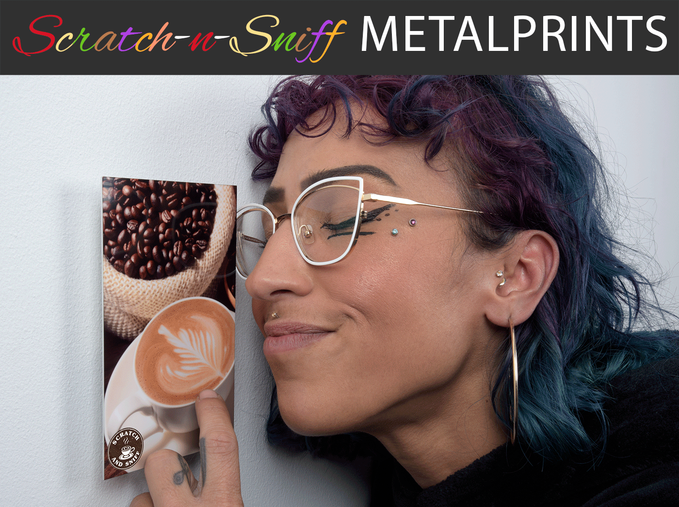 NEW Scratch-and-Sniff MetalPrints!