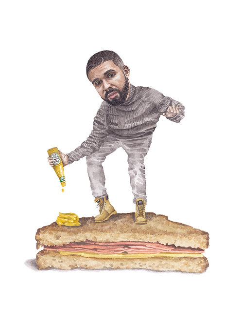 Drake Print | celebsonsandwiches
