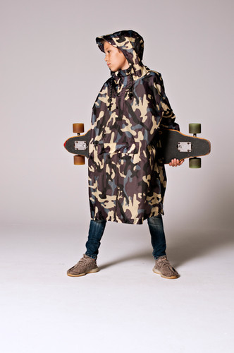 RAINKISS Jungle Camo Kids Poncho | Interex Industries
