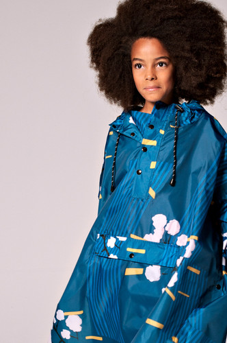 RAINKISS Japanese Blossom Kids Poncho | Interex Industries