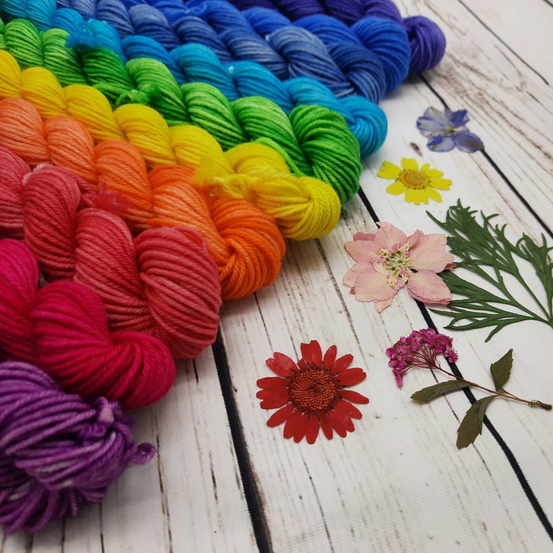 Doll Making Materials Hand Dyed Donegal DK Sable Yarn etna.com.pe