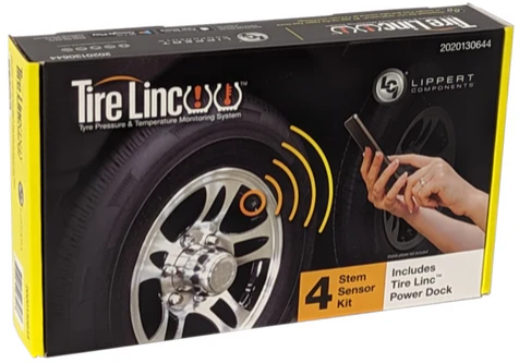 LCI Lippert TPMS Kit - 4 Sensors + TIRE LINC Power Dock 2.0 AU ...