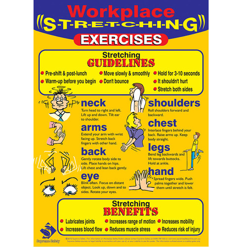 WORKPLACE STRETCHING POSTER | Supreme Safety