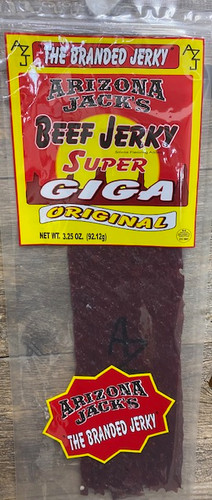 Giant Beef Jerky - SUPER GIGA | All Things Jerky