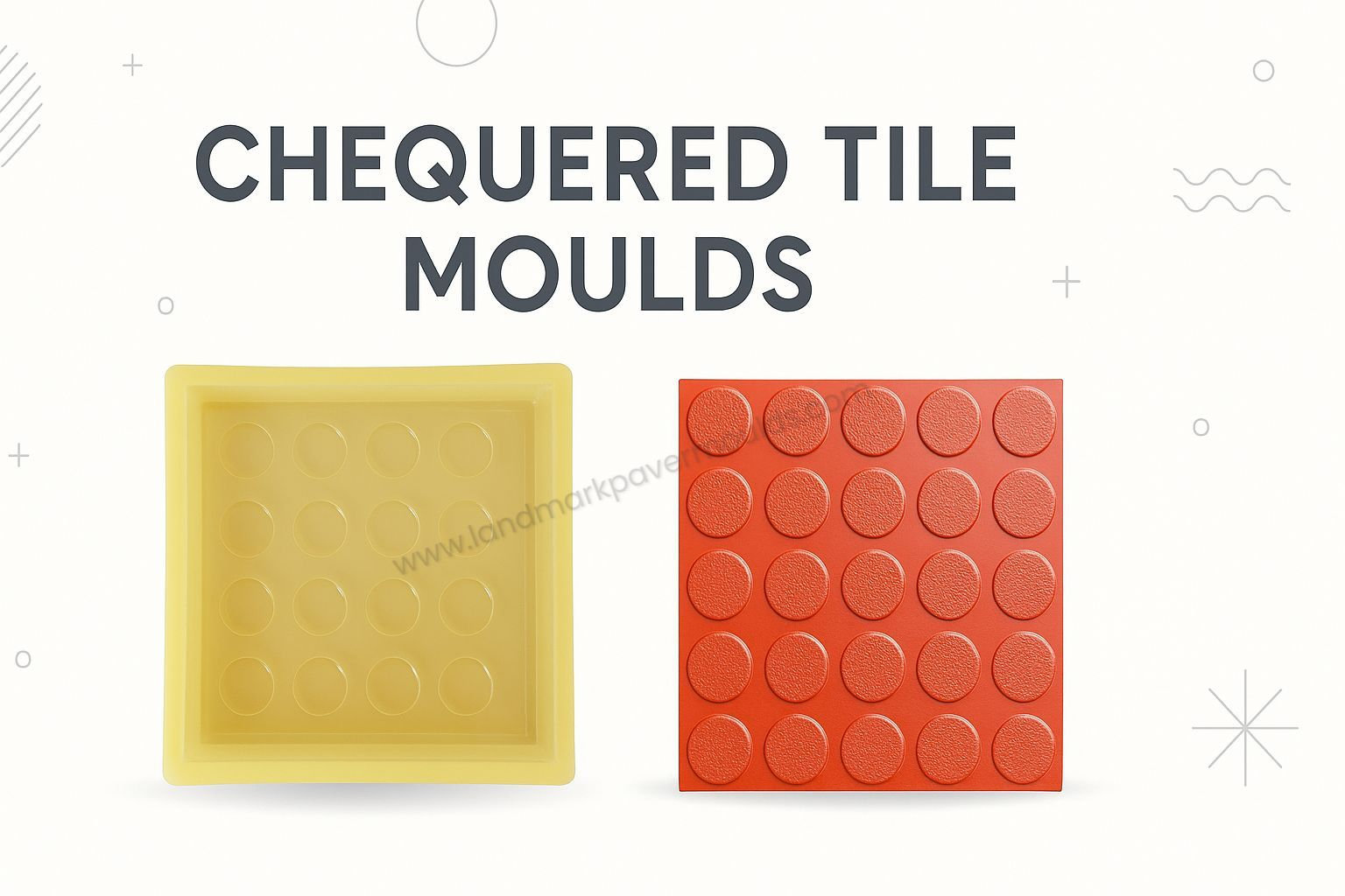 Chequered Tile Moulds | Chequered Tile Moulds | Supplier in India ...