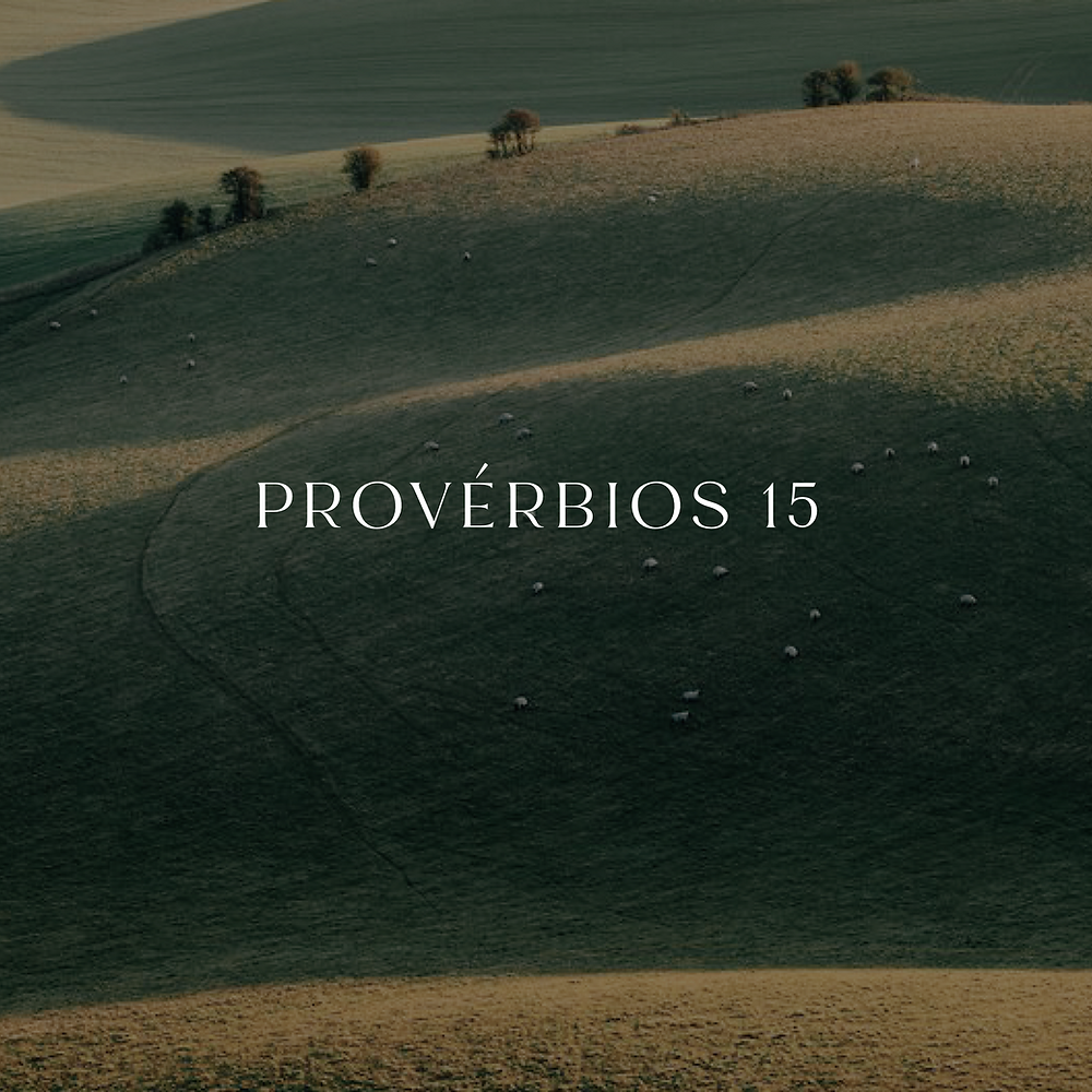 Provérbios 15 - A sabedoria e as emoções
