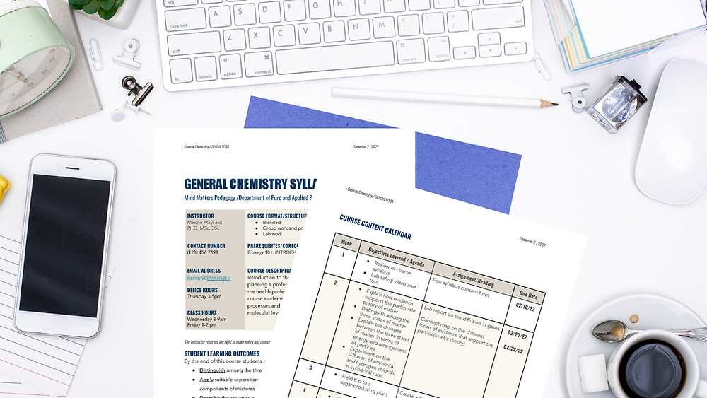 How to Write a Syllabus from Start to Finish