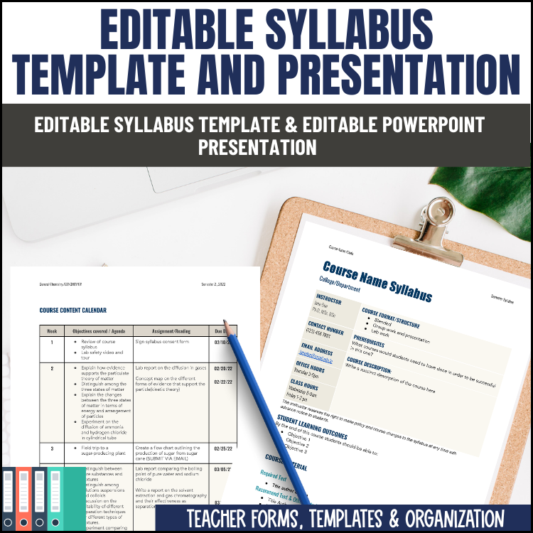 How to Write a Syllabus from Start to Finish