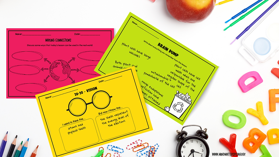 Mastering Exit Tickets: The Ultimate Guide to Effective Formative ...