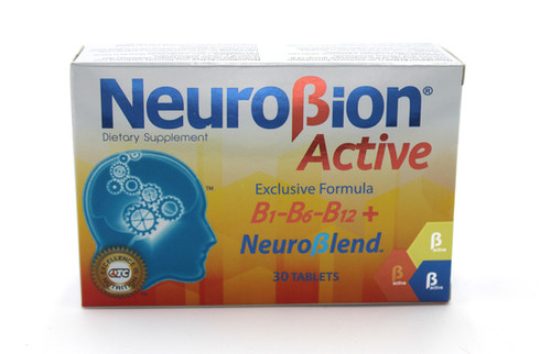 Neurobion Active/ B1-B6-B12/ 30 Tablets/30 Tabletas | Eden y Vida