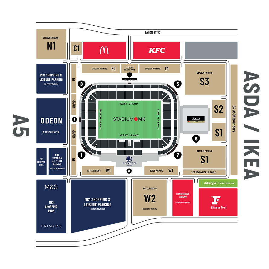 Getting Here | Stadium MK