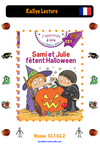 Sami et Julie fêtent Halloween | Cartable Maternelle