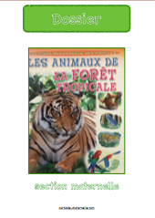 Les animaux de la forêt tropicale | Cartable Maternelle