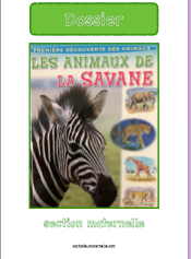 Les animaux de la savane | Cartable Maternelle